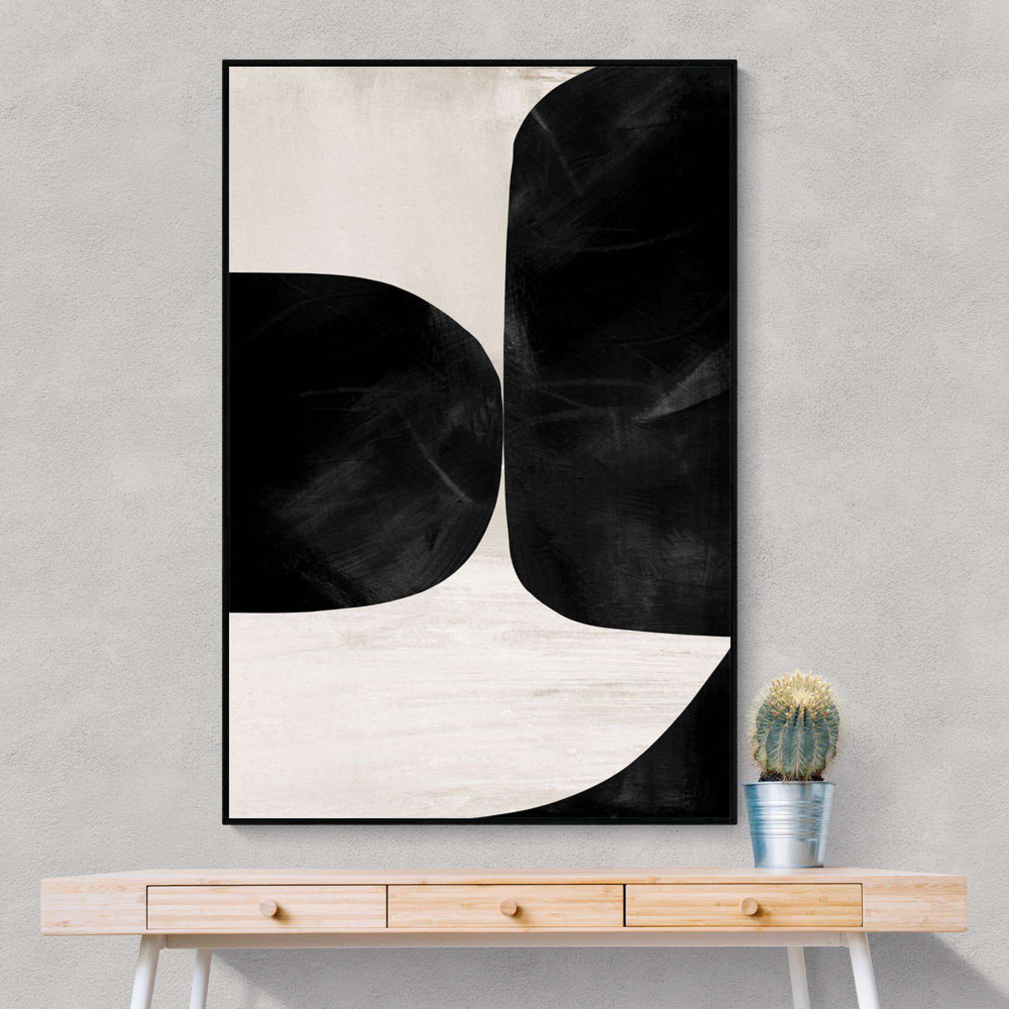 Night No2 Abstract Wall Art